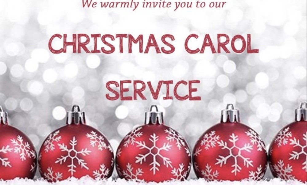 Carol Service 15 December at 6pm